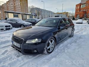Black Audi A4 2008 in Liepaja, with an engine capacity of 1.80 L and mileage of 218 thousand km for 6400 €, photo  on AUTOMOTO.COM.LV