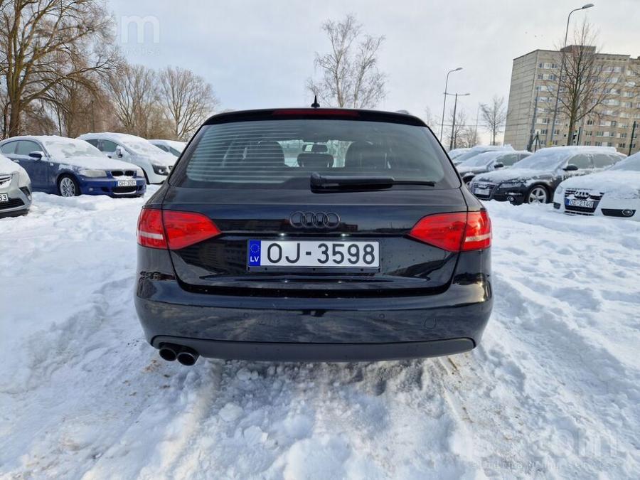 Black Audi A4 2008 in Liepaja, with an engine capacity of 1.80 L and mileage of 218 thousand km for 6400 €, photo 6 on AUTOMOTO.COM.LV