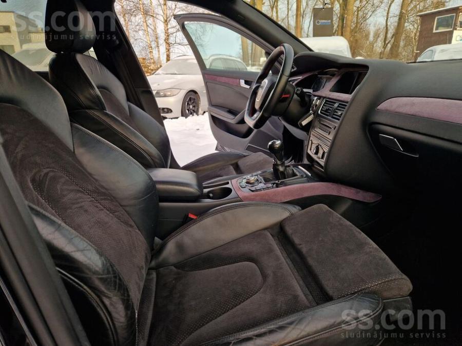 Black Audi A4 2008 in Liepaja, with an engine capacity of 1.80 L and mileage of 218 thousand km for 6400 €, photo 15 on AUTOMOTO.COM.LV