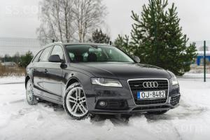 Black Audi A4 2008 in Riga, with an engine capacity of 3.00 L and mileage of 352 thousand km for 6690 €, photo 3 on AUTOMOTO.COM.LV