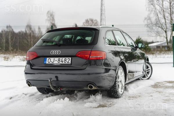 Melns Audi A4 2008 Rīga, ar dzinēja tilpumu 3.00 L un nobraukumu 352 tūkst. km par 6690 €, foto 6 vietnē AUTOMOTO.COM.LV