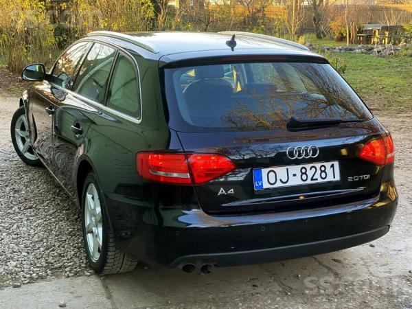 Melns Audi A4 2008 Rīga, ar dzinēja tilpumu 2.00 L un nobraukumu 310 tūkst. km par 5400 €, foto 5 vietnē AUTOMOTO.COM.LV