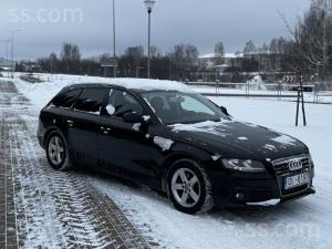 Black Audi A4 2008 in Valmiera, with an engine capacity of 2.00 L and mileage of 313 thousand km for 4600 €, photo 2 on AUTOMOTO.COM.LV