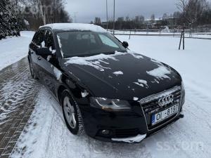Black Audi A4 2008 in Valmiera, with an engine capacity of 2.00 L and mileage of 313 thousand km for 4600 €, photo 3 on AUTOMOTO.COM.LV