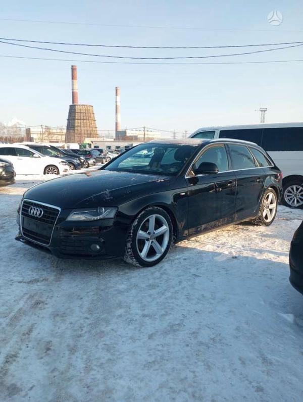 Black Audi A4 2008 in Kaunas, with an engine capacity of 1.97 L and mileage of 280 thousand km for 5100 €, photo 2 on AUTOMOTO.COM.LV