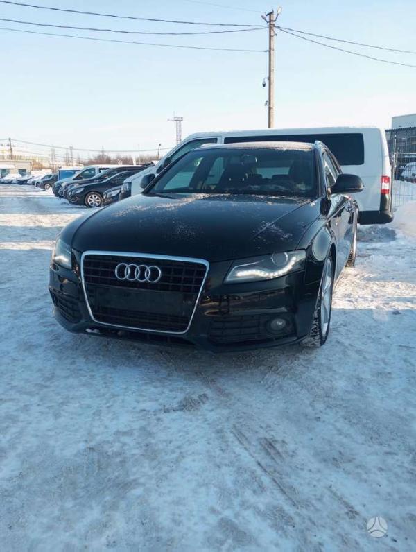 Black Audi A4 2008 in Kaunas, with an engine capacity of 1.97 L and mileage of 280 thousand km for 5100 €, photo 3 on AUTOMOTO.COM.LV