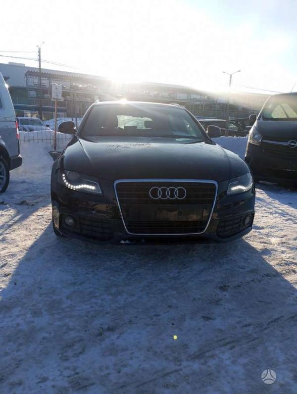Black Audi A4 2008 in Kaunas, with an engine capacity of 1.97 L and mileage of 280 thousand km for 5100 €, photo 4 on AUTOMOTO.COM.LV