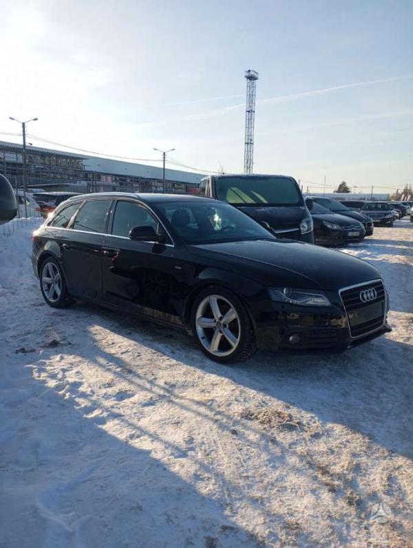 Black Audi A4 2008 in Kaunas, with an engine capacity of 1.97 L and mileage of 280 thousand km for 5100 €, photo 5 on AUTOMOTO.COM.LV