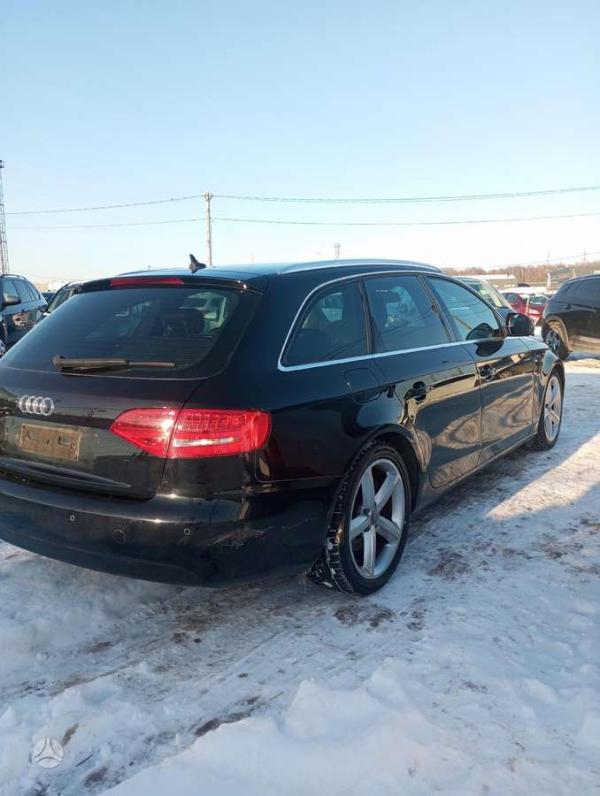 Black Audi A4 2008 in Kaunas, with an engine capacity of 1.97 L and mileage of 280 thousand km for 5100 €, photo 6 on AUTOMOTO.COM.LV