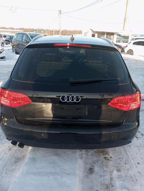Black Audi A4 2008 in Kaunas, with an engine capacity of 1.97 L and mileage of 280 thousand km for 5100 €, photo 7 on AUTOMOTO.COM.LV