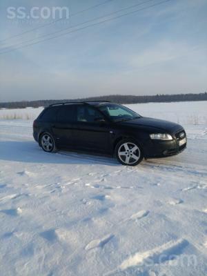 Melns Audi A4 2008 Bauska, ar dzinēja tilpumu 2.00 L un nobraukumu 339 tūkst. km par 4690 €, foto  vietnē AUTOMOTO.COM.LV