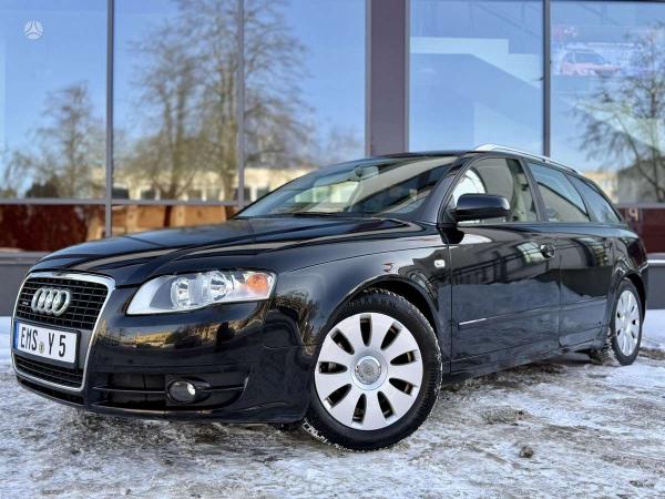 Black Audi A4 2008 in Kaisiadorys, with an engine capacity of 1.99 L and mileage of 287 thousand km for 3350 €, photo 1 on AUTOMOTO.COM.LV