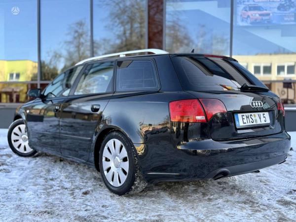 Black Audi A4 2008 in Kaisiadorys, with an engine capacity of 1.99 L and mileage of 287 thousand km for 3350 €, photo 3 on AUTOMOTO.COM.LV