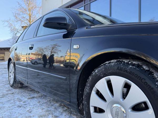 Black Audi A4 2008 in Kaisiadorys, with an engine capacity of 1.99 L and mileage of 287 thousand km for 3350 €, photo 9 on AUTOMOTO.COM.LV