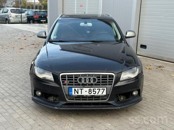Black Audi A4 2008 in Riga, with an engine capacity of 3.00 L and mileage of 0 thousand km for 4000 €, photo 2 on AUTOMOTO.COM.LV