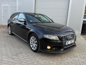 Black Audi A4 2008 in Riga, with an engine capacity of 3.00 L and mileage of 0 thousand km for 4000 €, photo 3 on AUTOMOTO.COM.LV