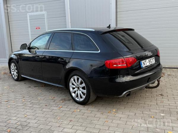 Black Audi A4 2008 in Riga, with an engine capacity of 3.00 L and mileage of 0 thousand km for 4000 €, photo 4 on AUTOMOTO.COM.LV