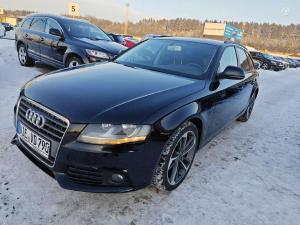 Melns Audi A4 2008 Viļņa, ar dzinēja tilpumu 2.70 L un nobraukumu 234 tūkst. km par 5800 €, foto  vietnē AUTOMOTO.COM.LV