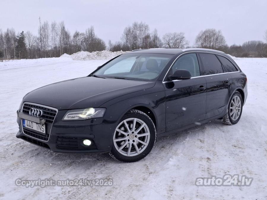 Black Audi A4 2008 in Tartu, with an engine capacity of 2.00 L and mileage of 320 thousand km for 4999 €, photo 2 on AUTOMOTO.COM.LV