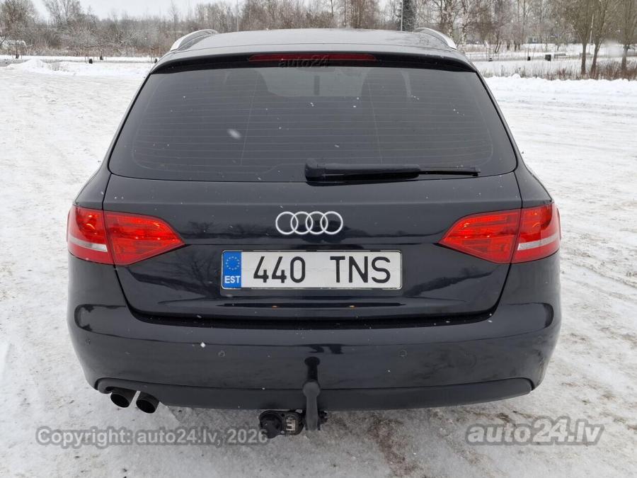 Black Audi A4 2008 in Tartu, with an engine capacity of 2.00 L and mileage of 320 thousand km for 4999 €, photo 6 on AUTOMOTO.COM.LV