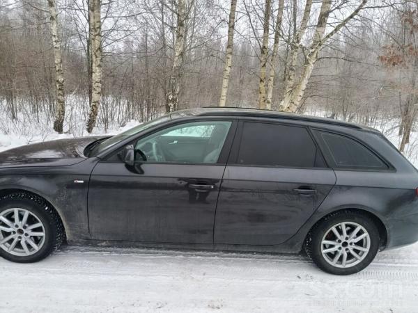 Black Audi A4 2008 in Kuldiga, with an engine capacity of 2.00 L and mileage of 303 thousand km for 4550 €, photo 5 on AUTOMOTO.COM.LV