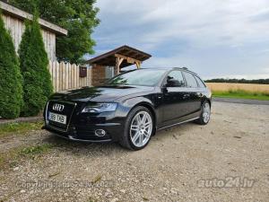 Melns Audi A4 2008 Tallina, ar dzinēja tilpumu 3.00 L un nobraukumu 0 tūkst. km par 6100 €, foto  vietnē AUTOMOTO.COM.LV