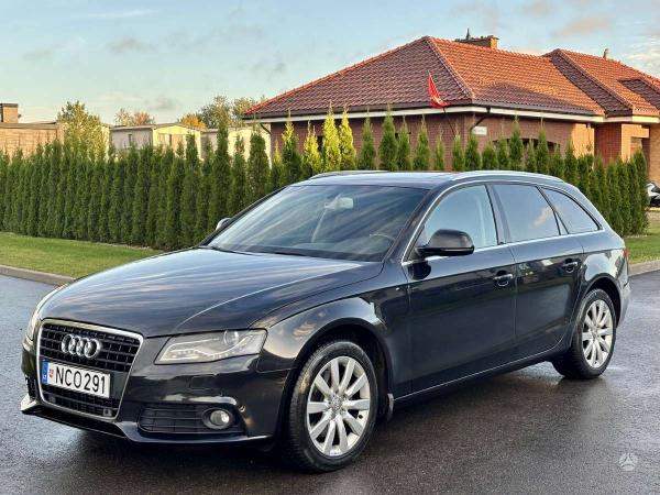 Melns Audi A4 2008 Viļņa, ar dzinēja tilpumu 2.70 L un nobraukumu 280 tūkst. km par 4900 €, foto 1 vietnē AUTOMOTO.COM.LV