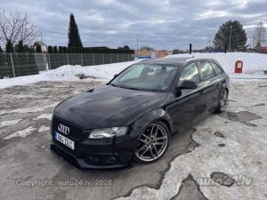 Melns Audi A4 2008 Pērnava, ar dzinēja tilpumu 3.00 L un nobraukumu 323 tūkst. km par 3999 €, foto  vietnē AUTOMOTO.COM.LV