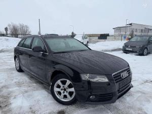 Black Audi A4 2008 in Kaunas, with an engine capacity of 1.97 L and mileage of 187 thousand km for 2800 €, photo 3 on AUTOMOTO.COM.LV