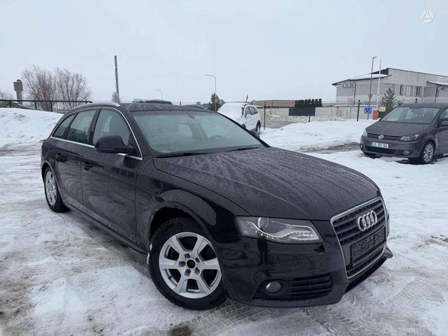Black Audi A4 2008 in Kaunas, with an engine capacity of 1.97 L and mileage of 187 thousand km for 2800 €, photo 3 on AUTOMOTO.COM.LV