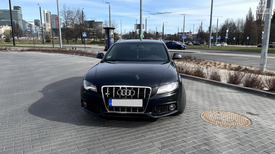 Black Audi A4 2008 in Vilnius, with an engine capacity of 2.70 L and mileage of 415 thousand km for 4400 €, photo 3 on AUTOMOTO.COM.LV