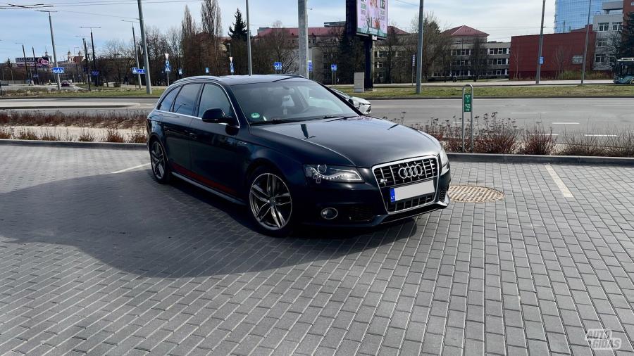 Black Audi A4 2008 in Vilnius, with an engine capacity of 2.70 L and mileage of 415 thousand km for 4400 €, photo 6 on AUTOMOTO.COM.LV