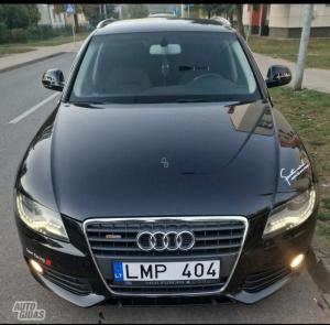 Black Audi A4 2008 in Prienai, with an engine capacity of 2.00 L and mileage of 386 thousand km for 5650 €, photo  on AUTOMOTO.COM.LV