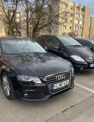 Black Audi A4 2008 in Prienai, with an engine capacity of 2.00 L and mileage of 386 thousand km for 5650 €, photo 9 on AUTOMOTO.COM.LV