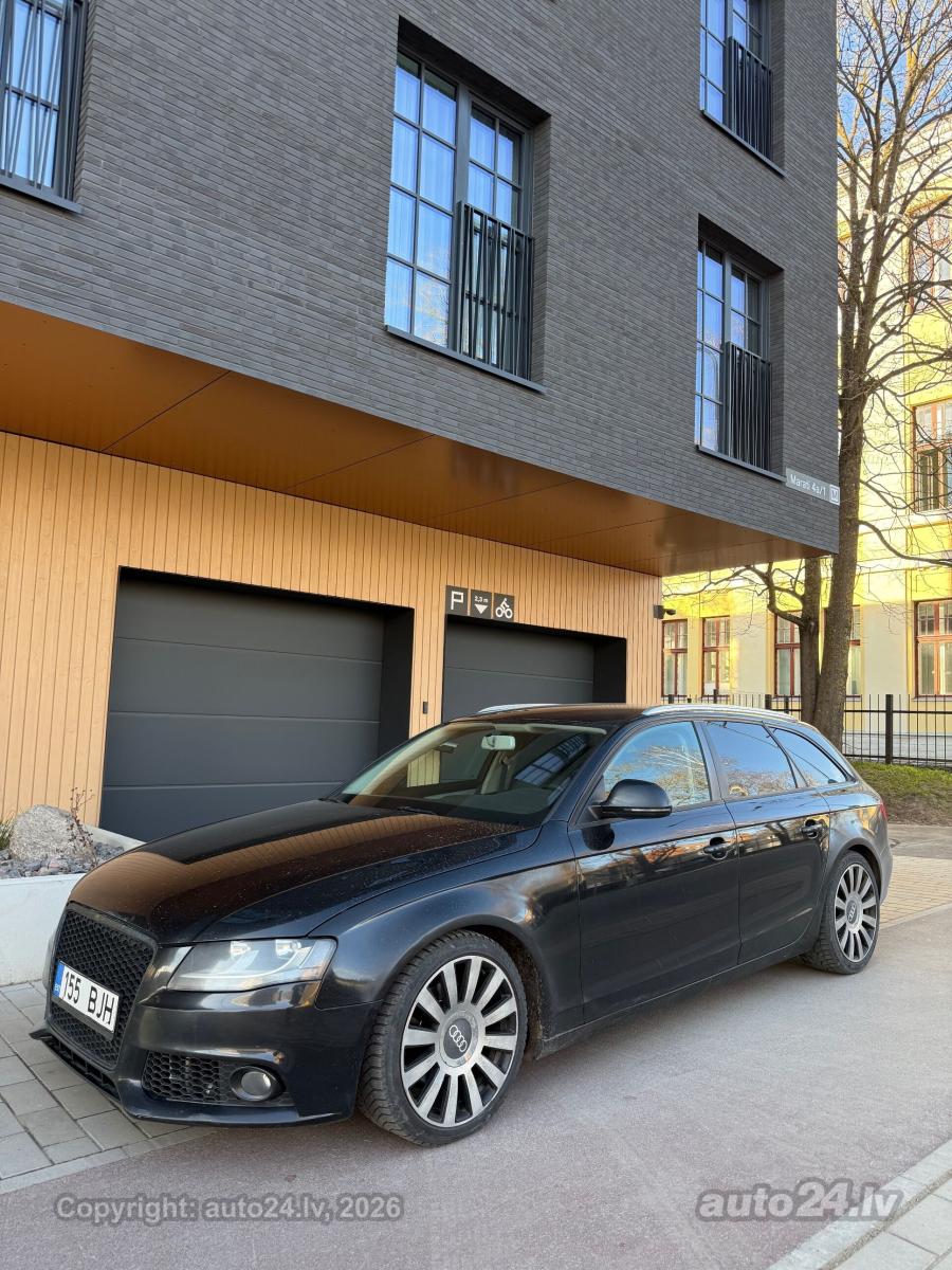 Black Audi A4 2008 in Tallinn, with an engine capacity of 2.00 L and mileage of 500 thousand km for 2399 €, photo 3 on AUTOMOTO.COM.LV