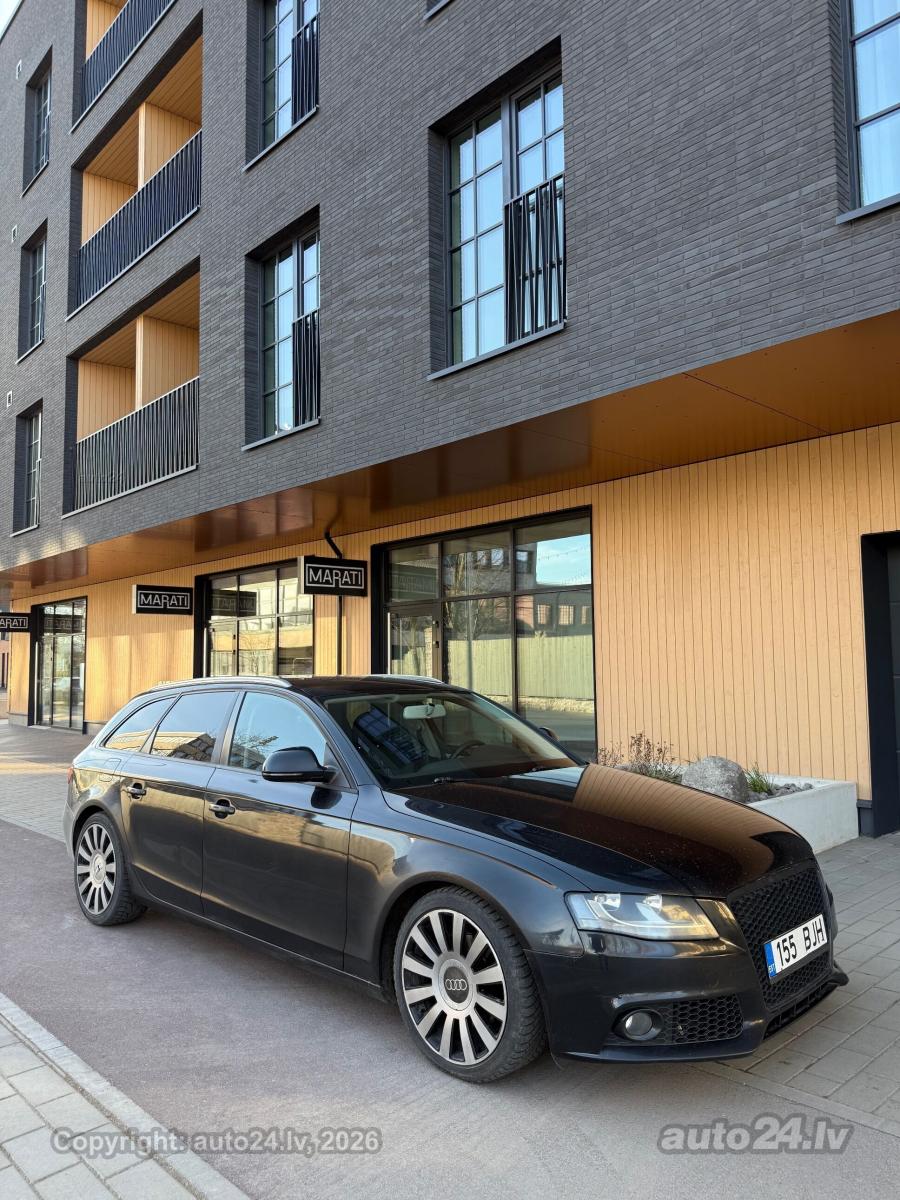 Black Audi A4 2008 in Tallinn, with an engine capacity of 2.00 L and mileage of 500 thousand km for 2399 €, photo 6 on AUTOMOTO.COM.LV