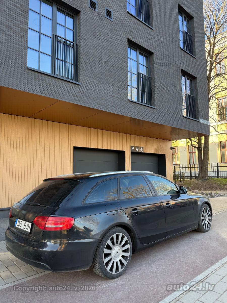 Black Audi A4 2008 in Tallinn, with an engine capacity of 2.00 L and mileage of 500 thousand km for 2399 €, photo 7 on AUTOMOTO.COM.LV