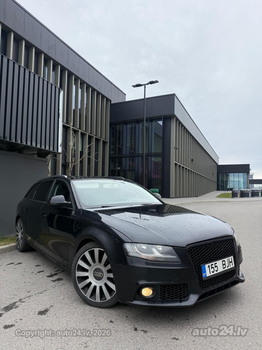 Black Audi A4 2008 in Tallinn, with an engine capacity of 2.00 L and mileage of 500 thousand km for 2399 €, photo 9 on AUTOMOTO.COM.LV