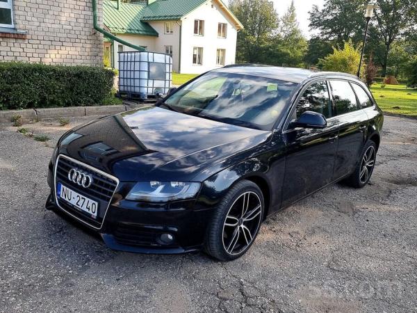Melns Audi A4 2008 Valka, ar dzinēja tilpumu 2.70 L un nobraukumu 480 tūkst. km par 3500 €, foto 1 vietnē AUTOMOTO.COM.LV