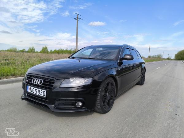 Black Audi A4 2008 in Siauliai, with an engine capacity of 2.00 L and mileage of 342 thousand km for 4700 €, photo 2 on AUTOMOTO.COM.LV