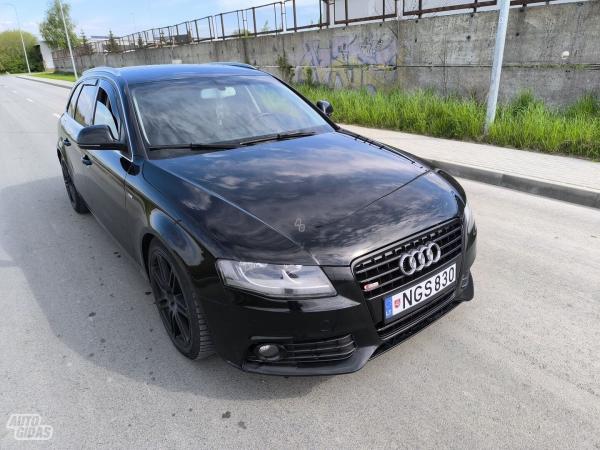 Black Audi A4 2008 in Siauliai, with an engine capacity of 2.00 L and mileage of 342 thousand km for 4700 €, photo 5 on AUTOMOTO.COM.LV