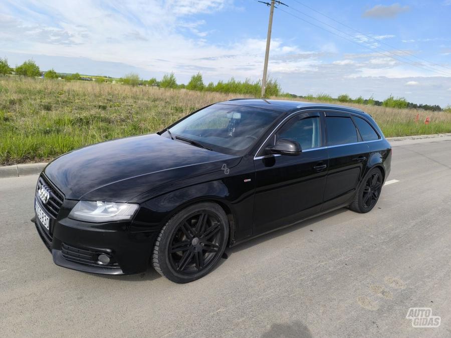 Melns Audi A4 2008 Šauļi, ar dzinēja tilpumu 2.00 L un nobraukumu 342 tūkst. km par 4700 €, foto 10 vietnē AUTOMOTO.COM.LV