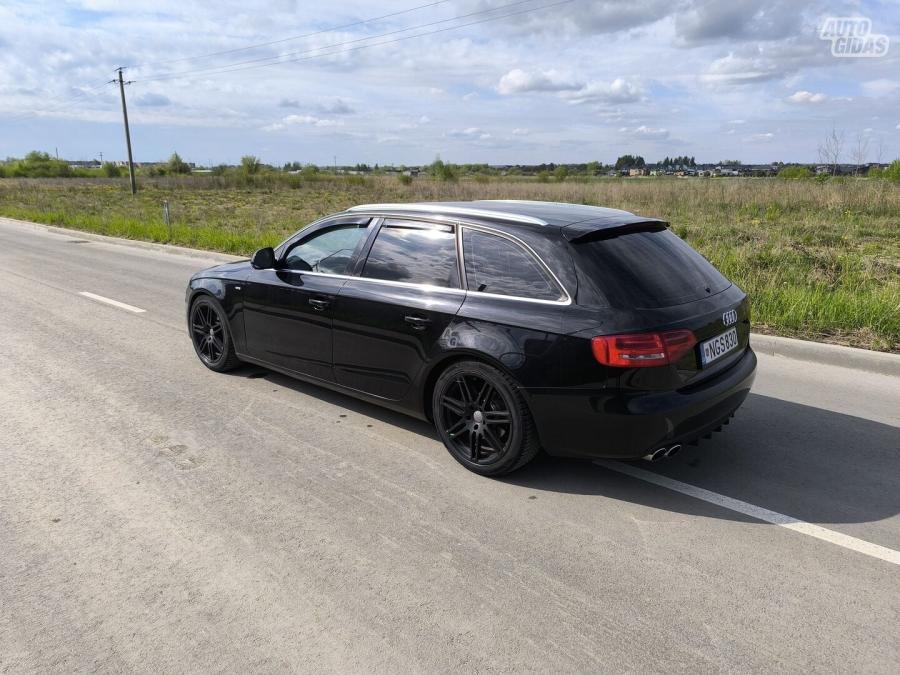 Melns Audi A4 2008 Šauļi, ar dzinēja tilpumu 2.00 L un nobraukumu 342 tūkst. km par 4700 €, foto 15 vietnē AUTOMOTO.COM.LV