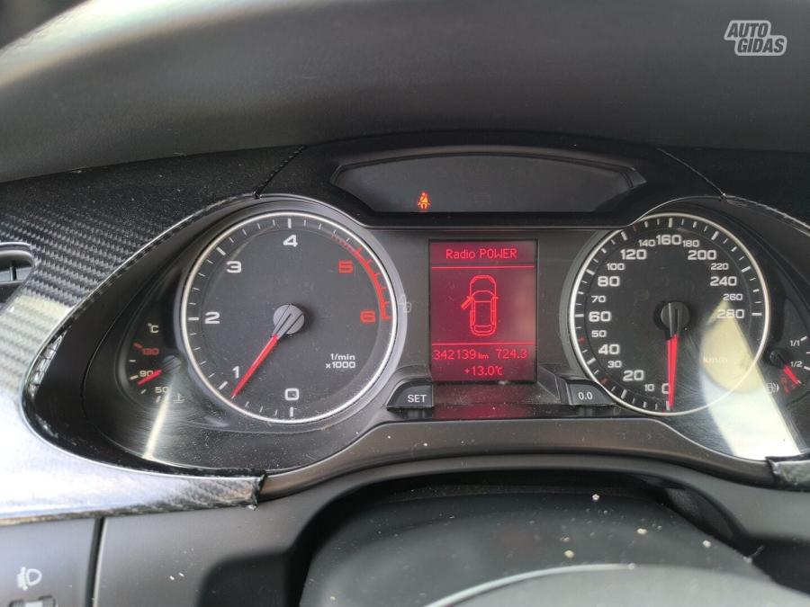Melns Audi A4 2008 Šauļi, ar dzinēja tilpumu 2.00 L un nobraukumu 342 tūkst. km par 4700 €, foto 22 vietnē AUTOMOTO.COM.LV