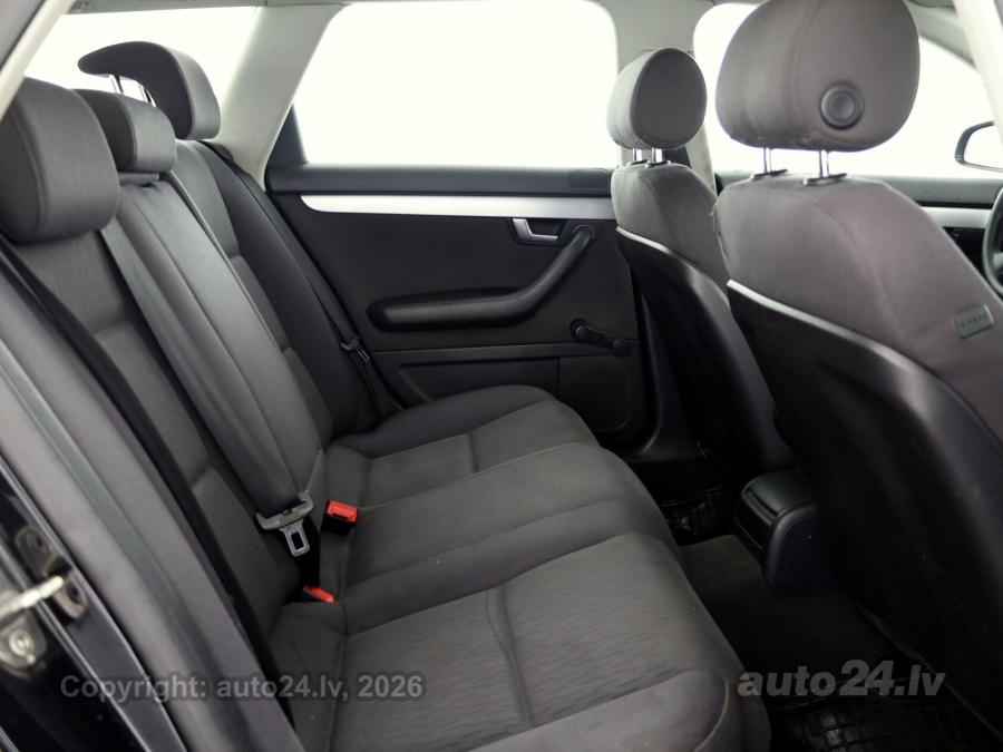 Black Audi A4 2008 in Tallinn, with an engine capacity of 2.00 L and mileage of 366 thousand km for 999 €, photo 8 on AUTOMOTO.COM.LV