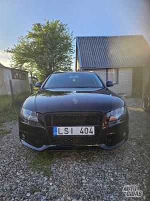 Black Audi A4 2008 in Klaipeda, with an engine capacity of 2.00 L and mileage of 332 thousand km for 4200 €, photo  on AUTOMOTO.COM.LV