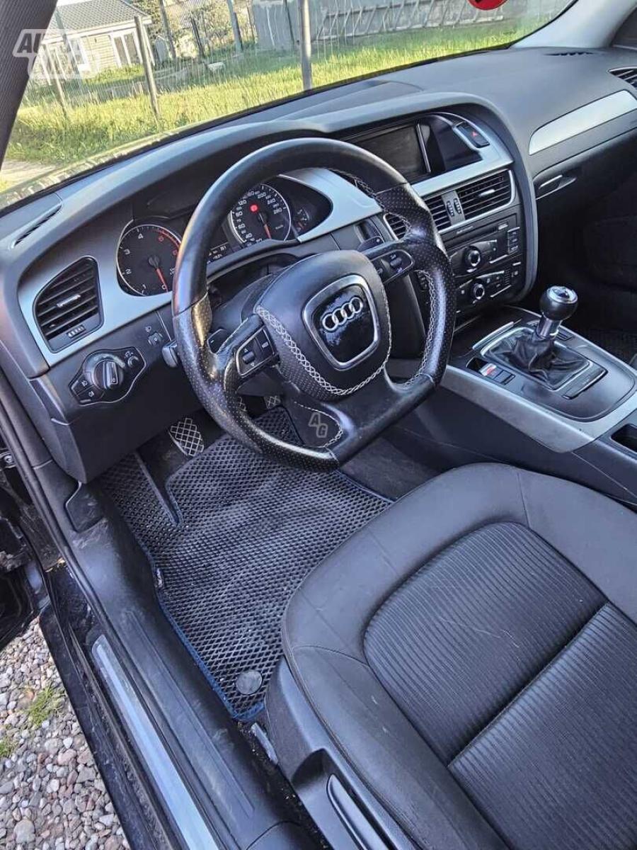 Black Audi A4 2008 in Klaipeda, with an engine capacity of 2.00 L and mileage of 332 thousand km for 4200 €, photo 16 on AUTOMOTO.COM.LV