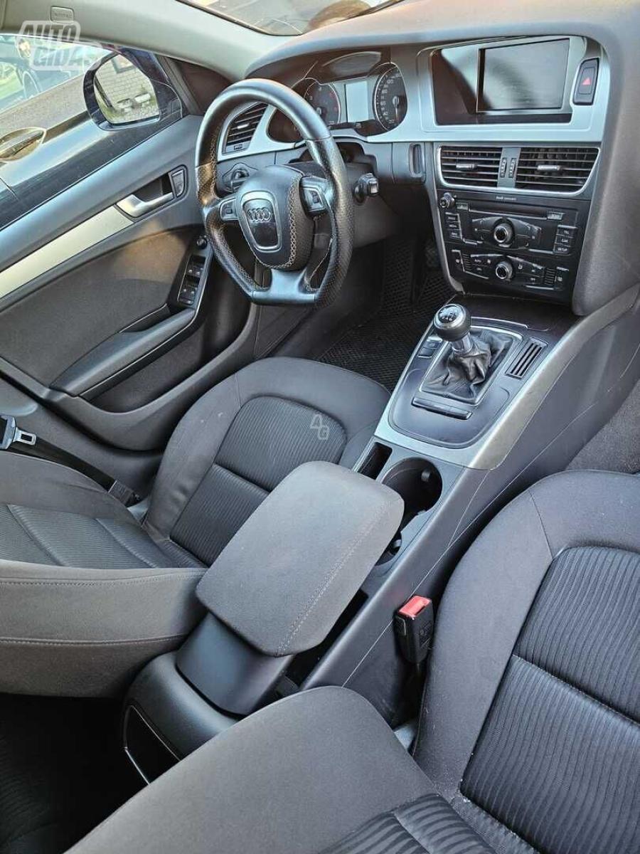 Black Audi A4 2008 in Klaipeda, with an engine capacity of 2.00 L and mileage of 332 thousand km for 4200 €, photo 19 on AUTOMOTO.COM.LV