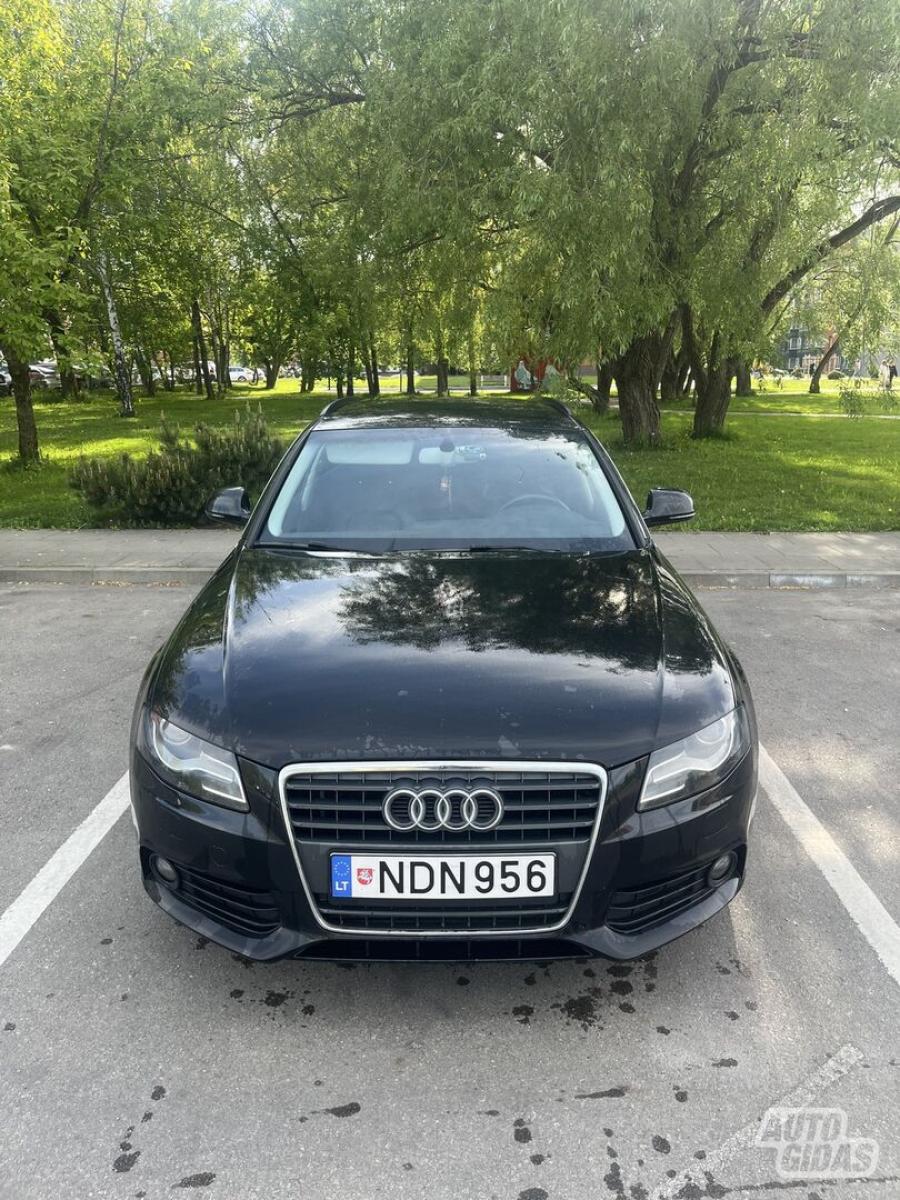 Black Audi A4 2008 in Klaipeda, with an engine capacity of 2.00 L and mileage of 284 thousand km for 5000 €, photo 4 on AUTOMOTO.COM.LV