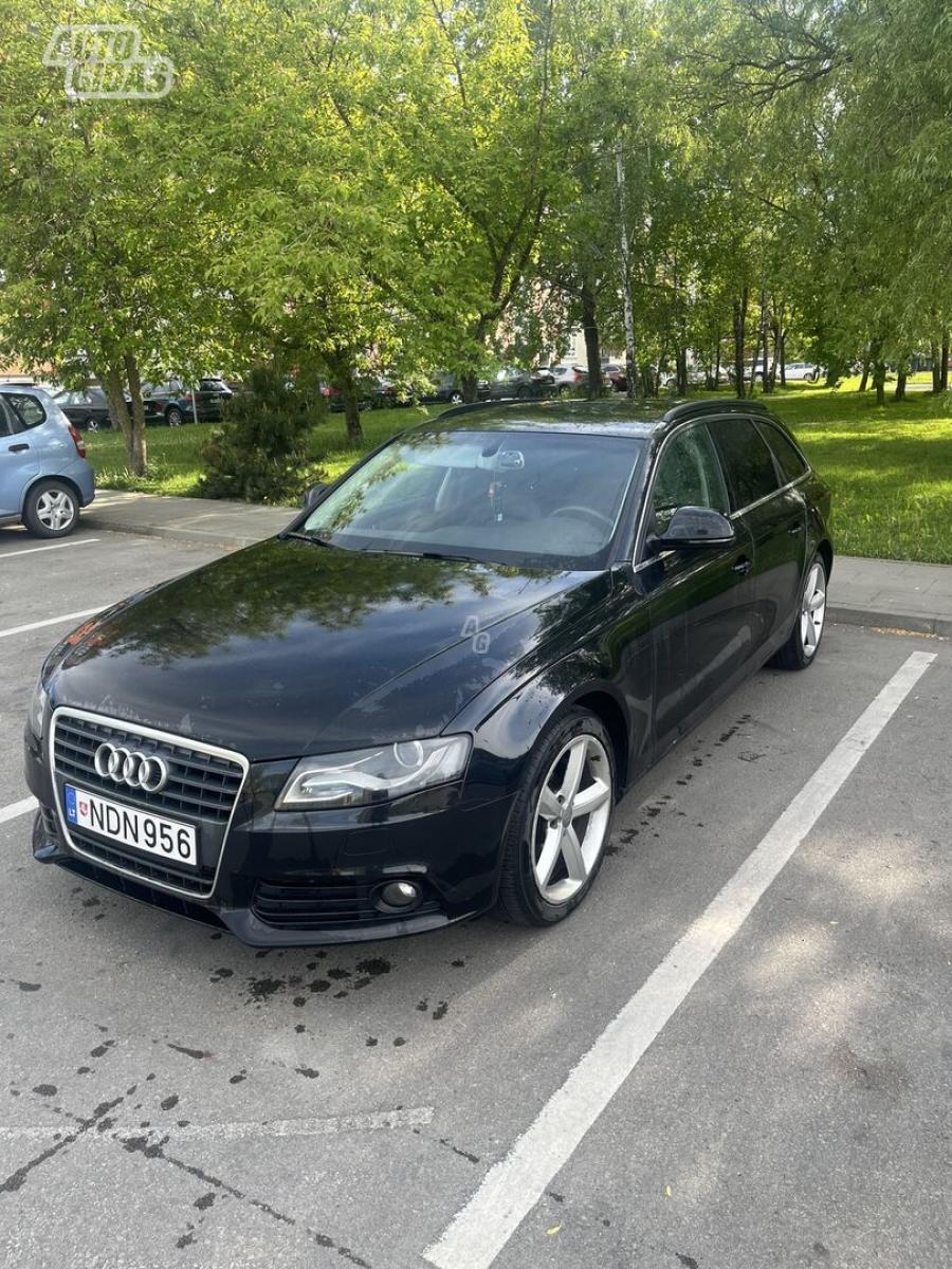 Melns Audi A4 2008 Klaipėda, ar dzinēja tilpumu 2.00 L un nobraukumu 284 tūkst. km par 5000 €, foto 3 vietnē AUTOMOTO.COM.LV